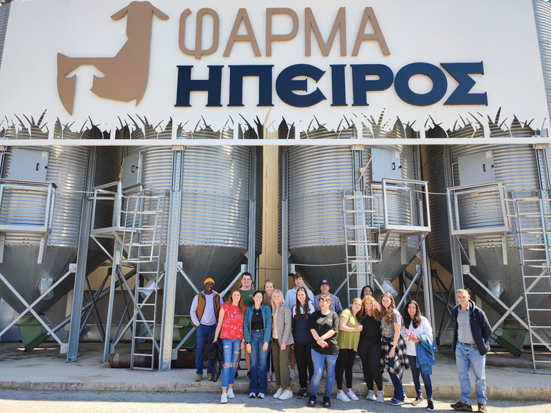 Φοιτητές από το Αbraham Baldwin Agricultural College στη Φάρμα Ήπειρος
